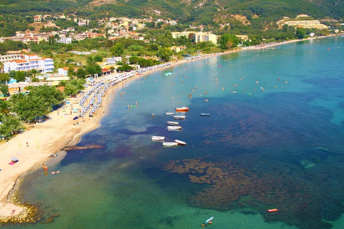 Moraitika Ferienort im Südosten von Korfu - AtCorfu